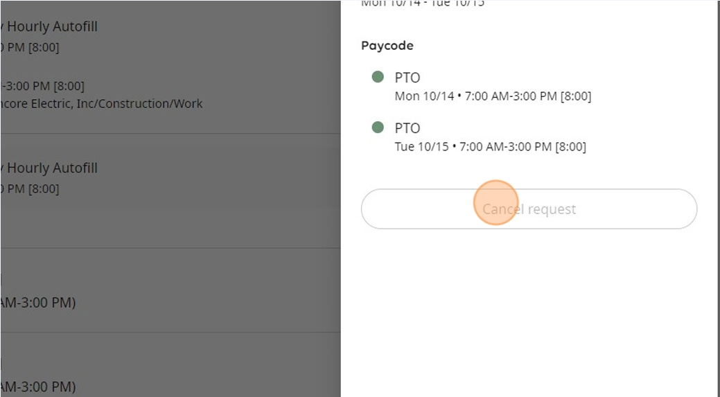 How to Cancel PTO Requests in UKG – Encore Electric