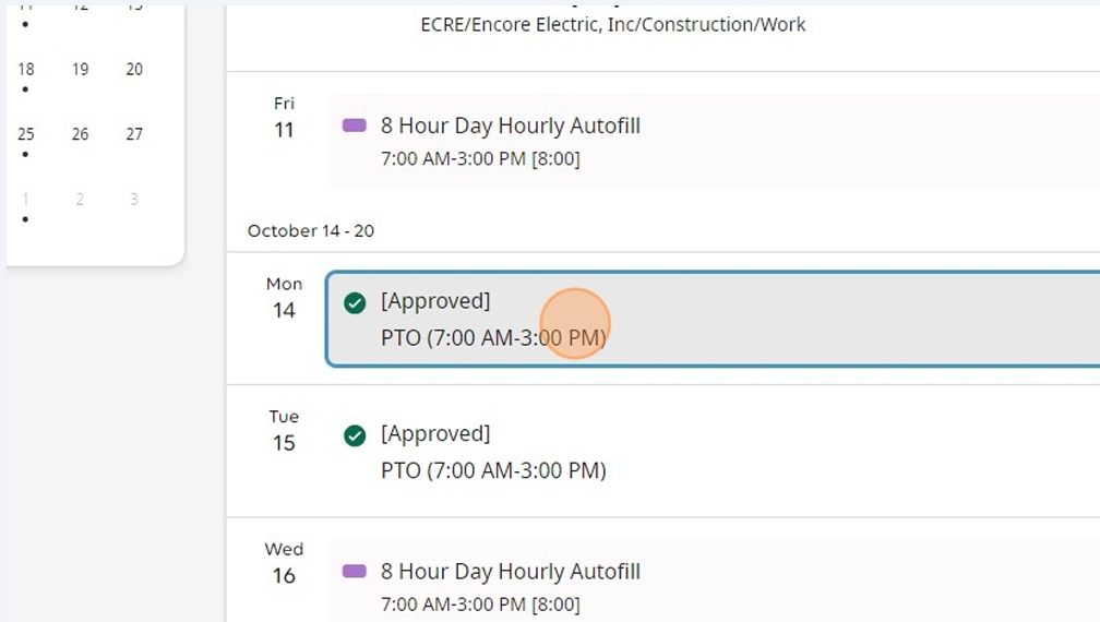 How to Cancel PTO Requests in UKG – Encore Electric